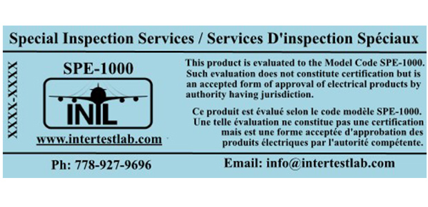 INTL Product Testing, Certification and Inspection Services Accredited ...